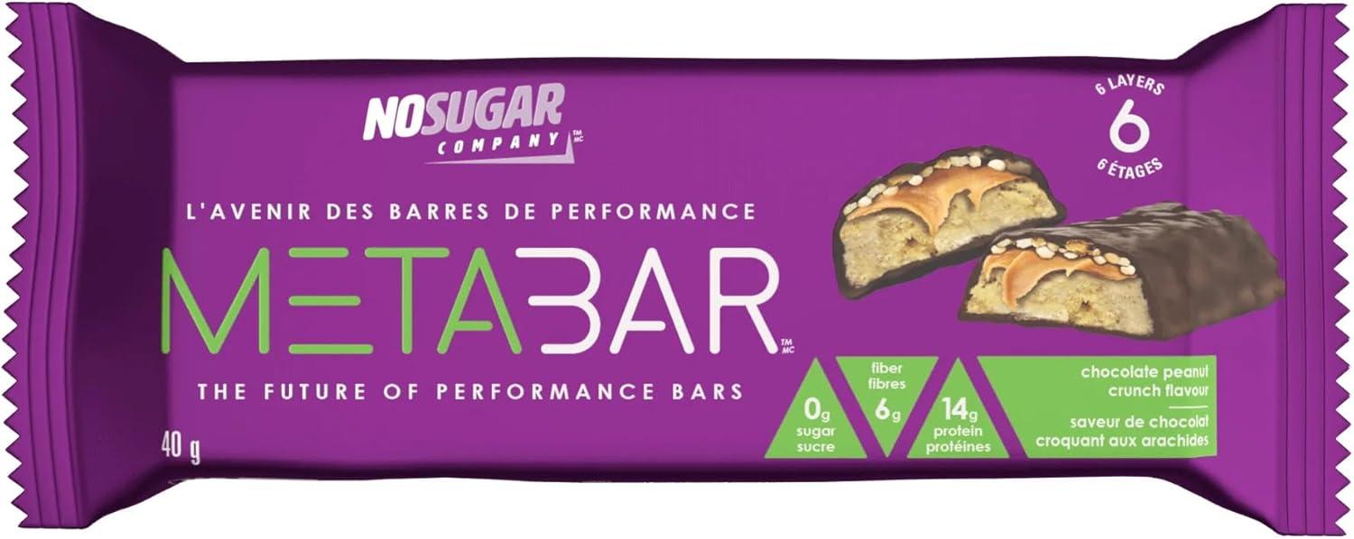 *NEW* No Sugar META BAR Performance and Protein bar Low Carb Snacks ...