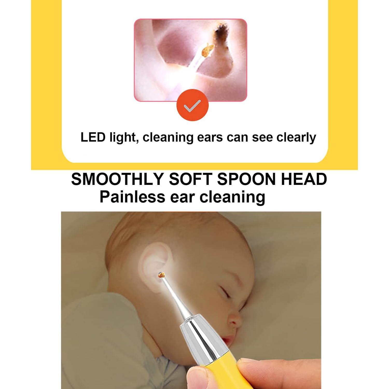 LED Light Ear Spoon - Bright & Lightweight Ear Wax Remover | Buy Now ...