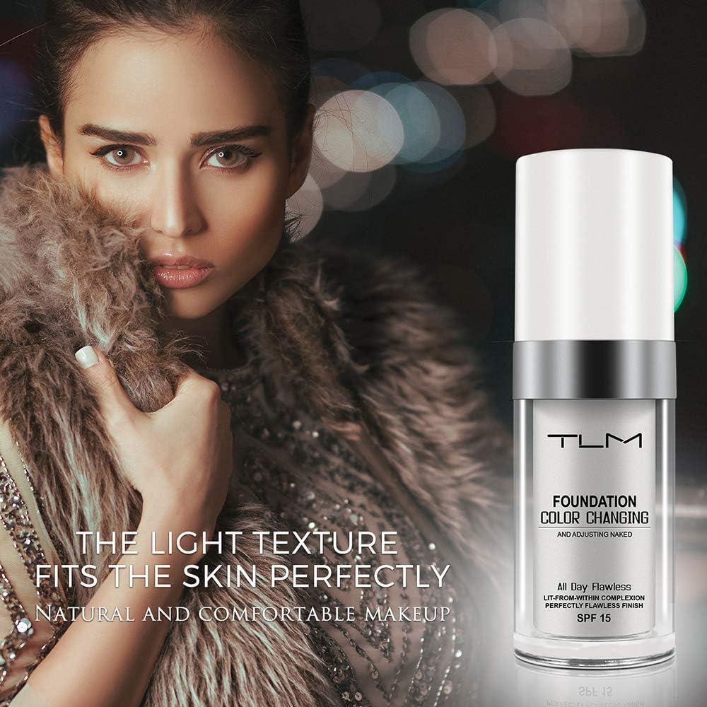 2Pack Color Changing Foundation: Flawless Makeup Base for Women with ...