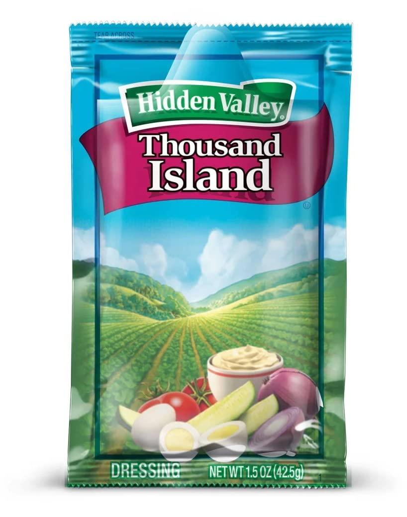 Hidden Valley Original Thousand Island Salad Dressing Packets 1.5 oz ...