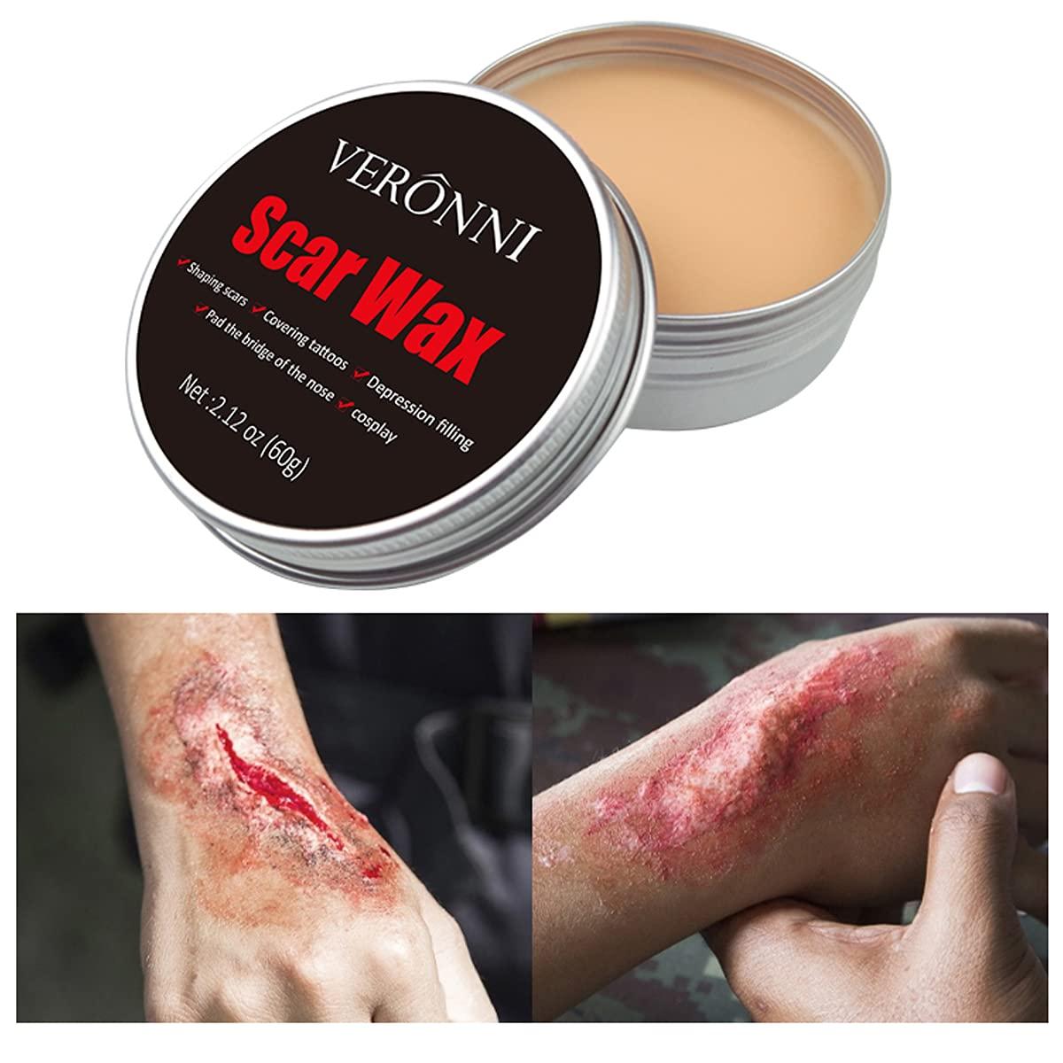 VERONNI 6PCS SFX Makeup Kit - Halloween Face Body Paint Oil with ...