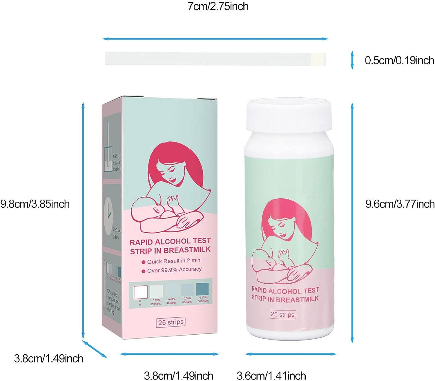 Breastmilk Detect Strips Quick Breastmilk Test Strips Individually ...