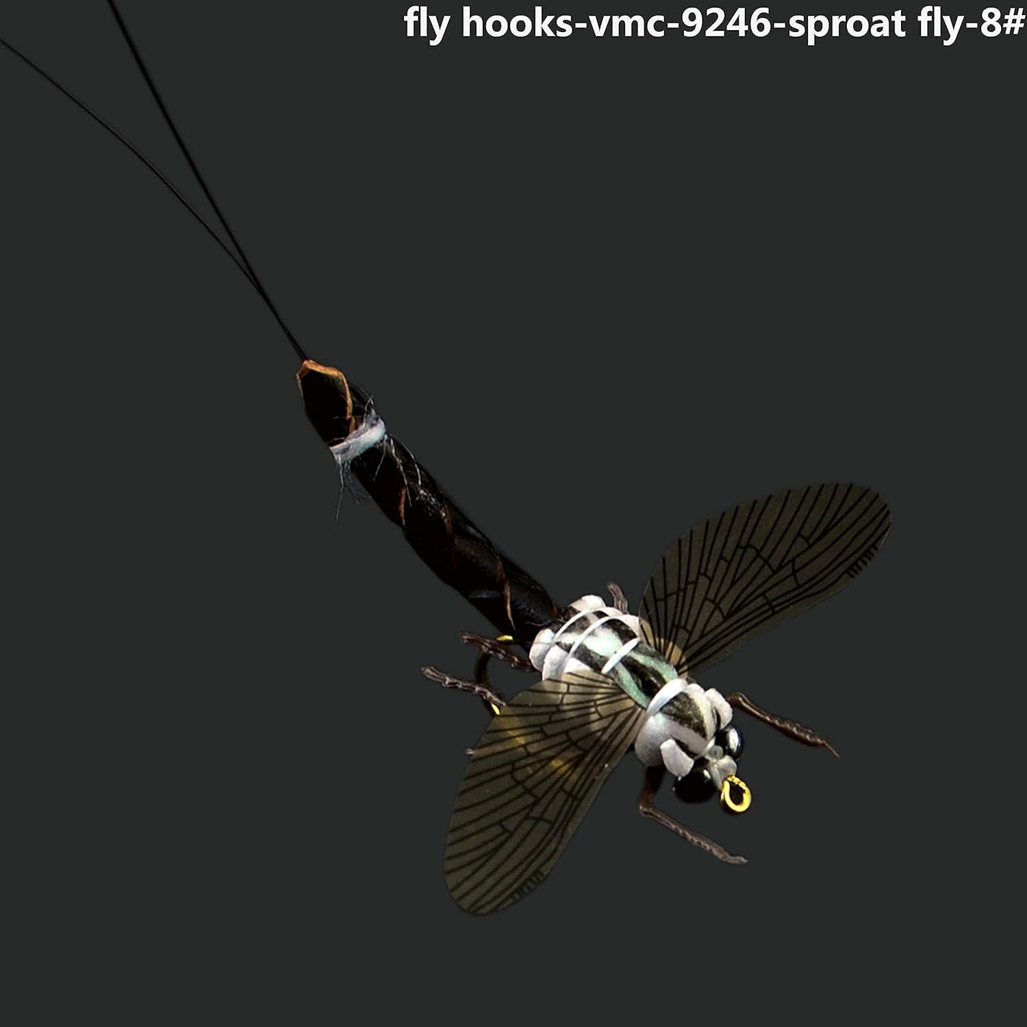 Premium Fly Fishing Flies Set with Box - Nymphs Dry Wet & Streamers ...