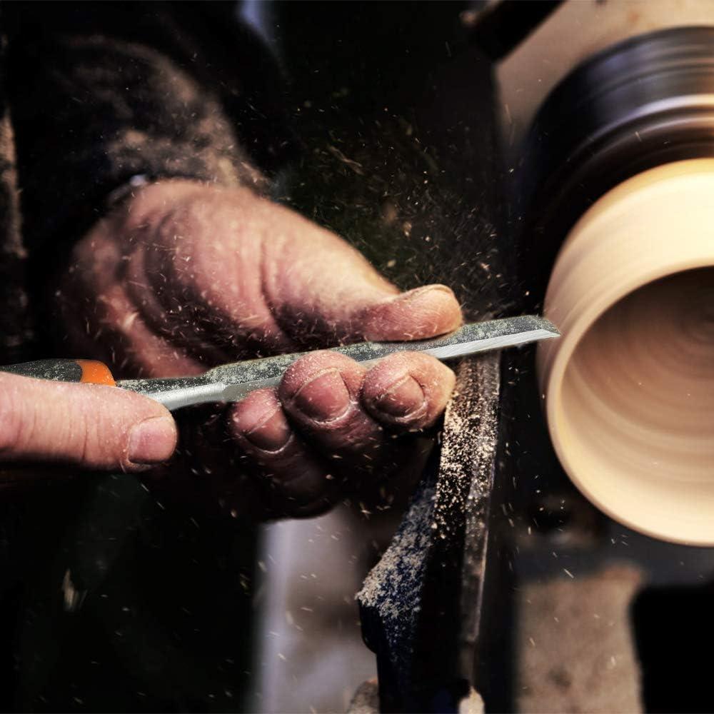 V VONTOX 8 Pcs Wood Chisel Set Wood Chisel & Honing Guide & Sharpening ...