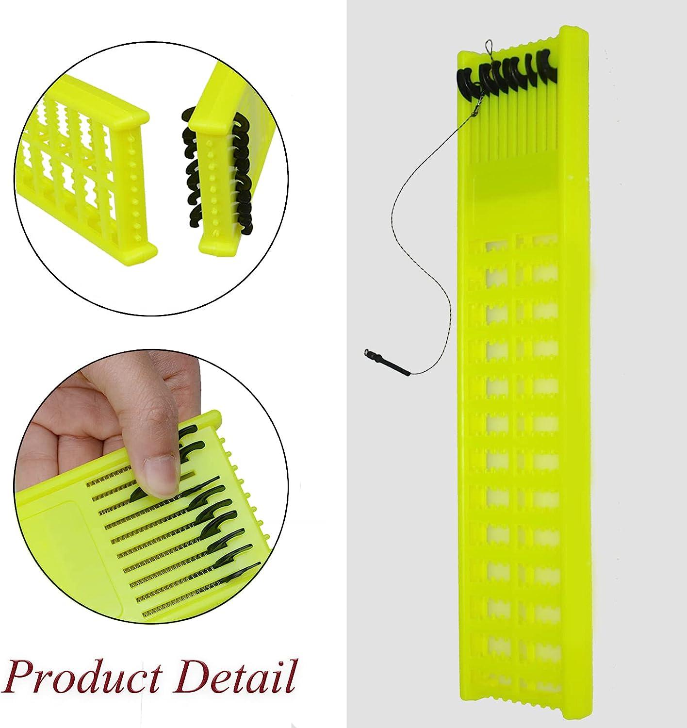 Yonihawk Fishing Snelled Hook Holder Organize and Store Fishing Leader ...