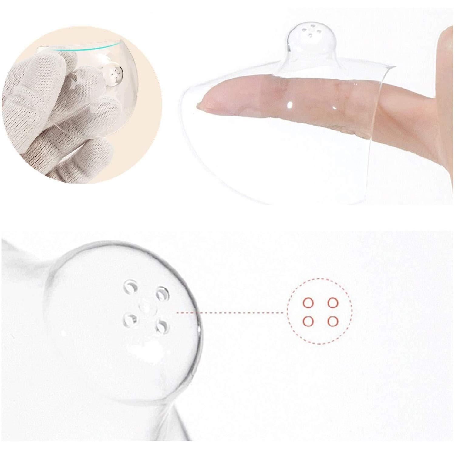Buy Nursing Shields - Nipple Shield Protection for Sore Nipples | 5 ...