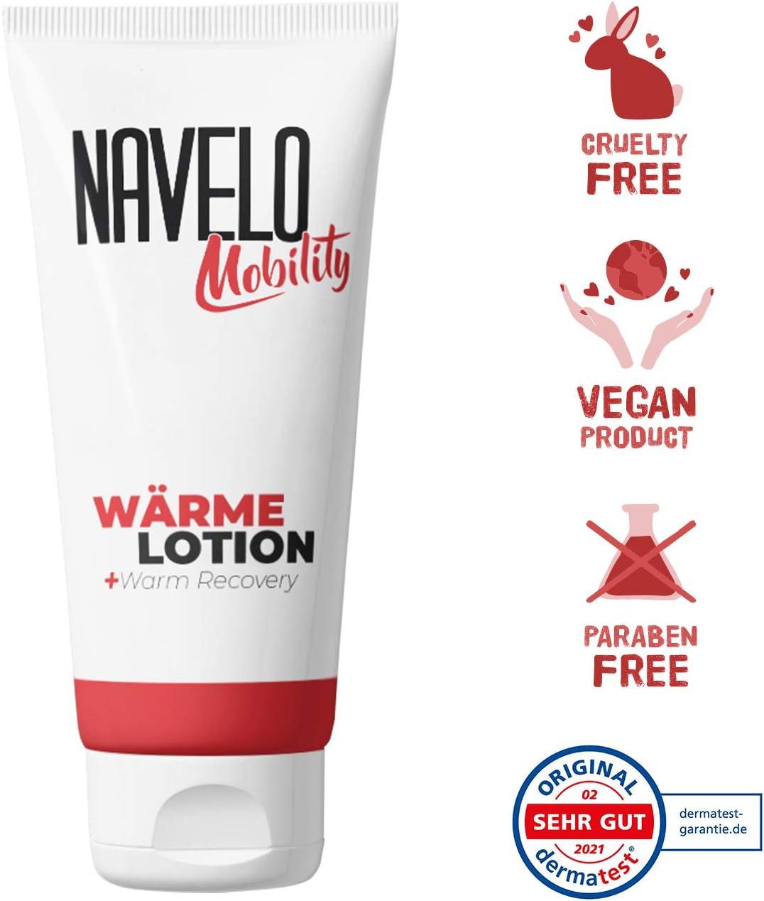 Navelo Mobility Warm Lotion - Soothing Recovery Cream for Tension ...
