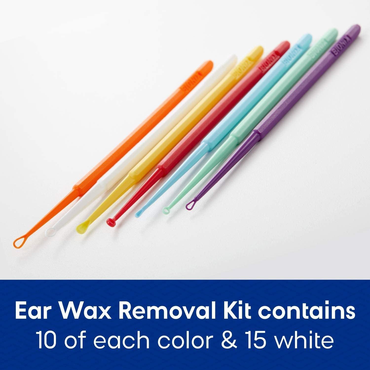 Safe Ear Curette Variety Pack - 75 Count Single-Use Plastic Earwax ...