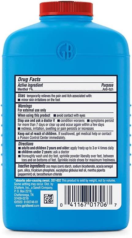 Gold Bond Medicated Foot Powder - 4 Ounce (118ml) | Buy Now with ...