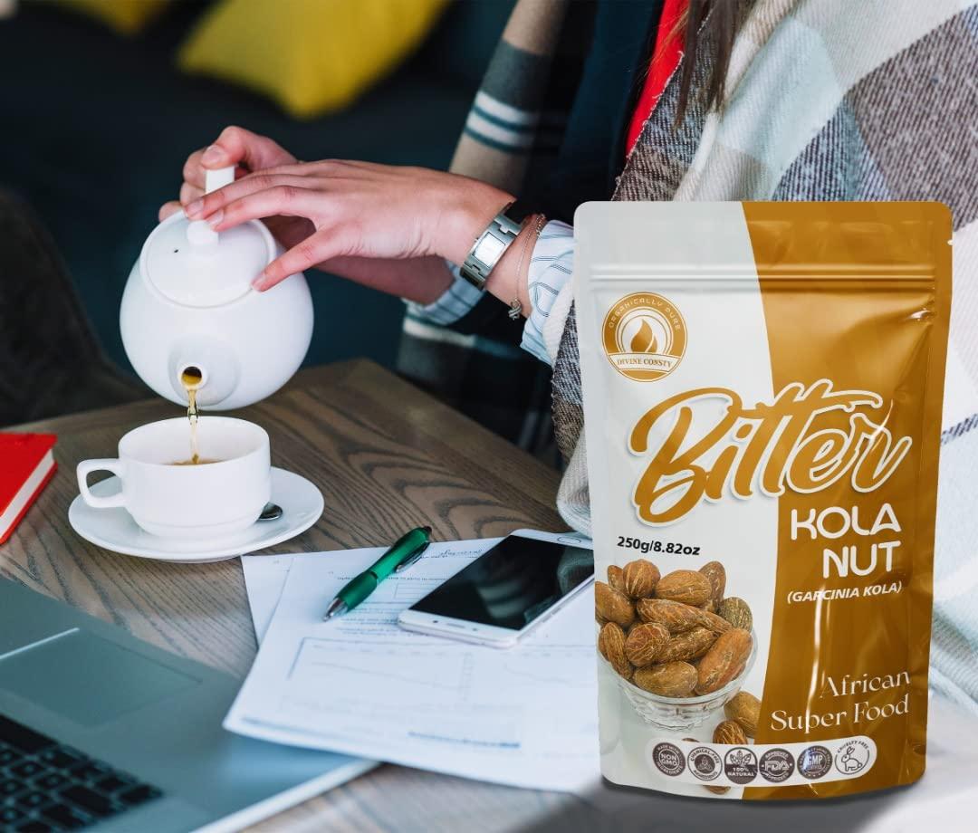 African Bitter Kola Nuts - 100% Natural Organic Garcinia Kola Seeds 8 ...