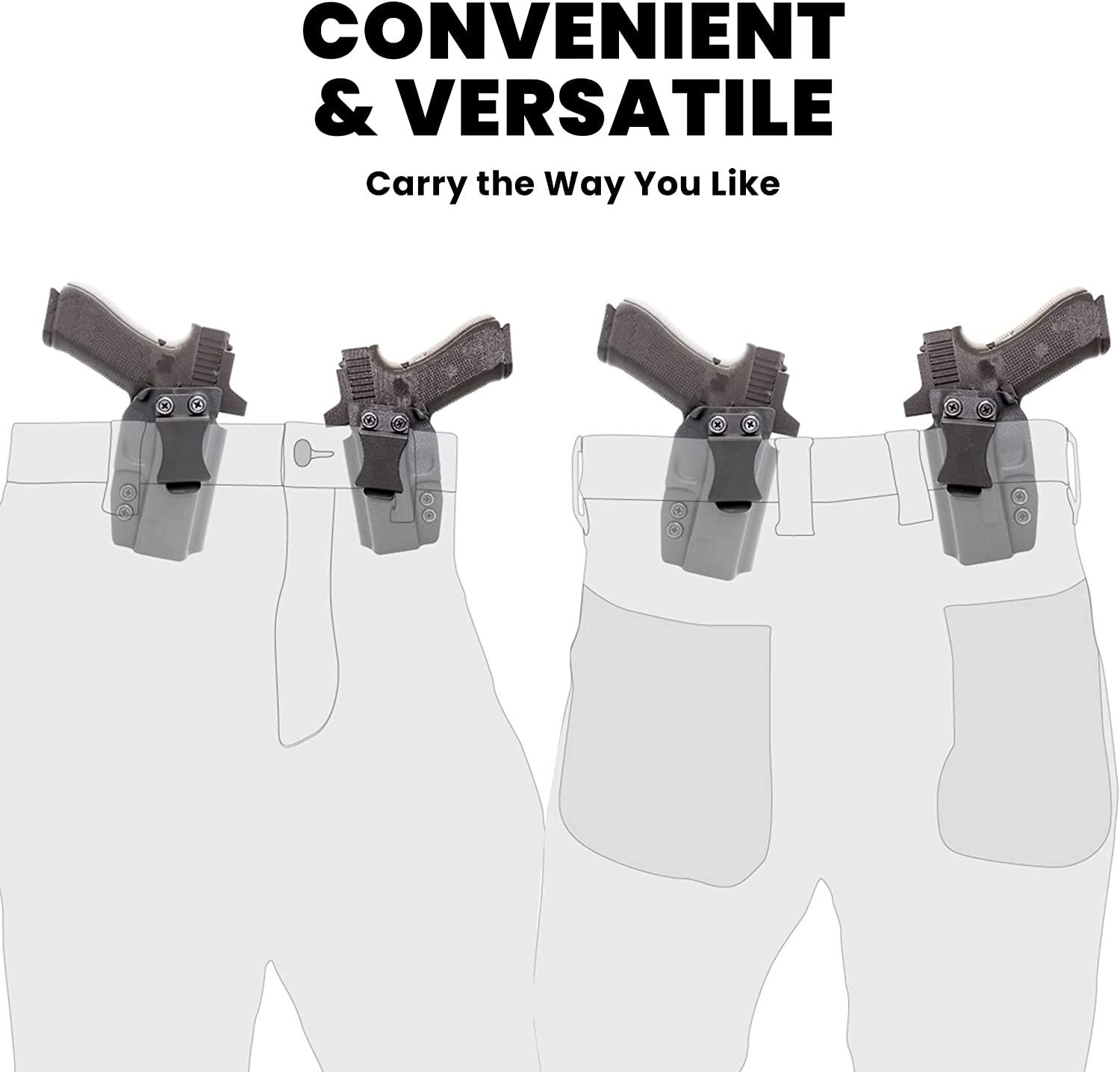 Concealment Express IWB KYDEX Holster | Claw Compatible | Appendix ...