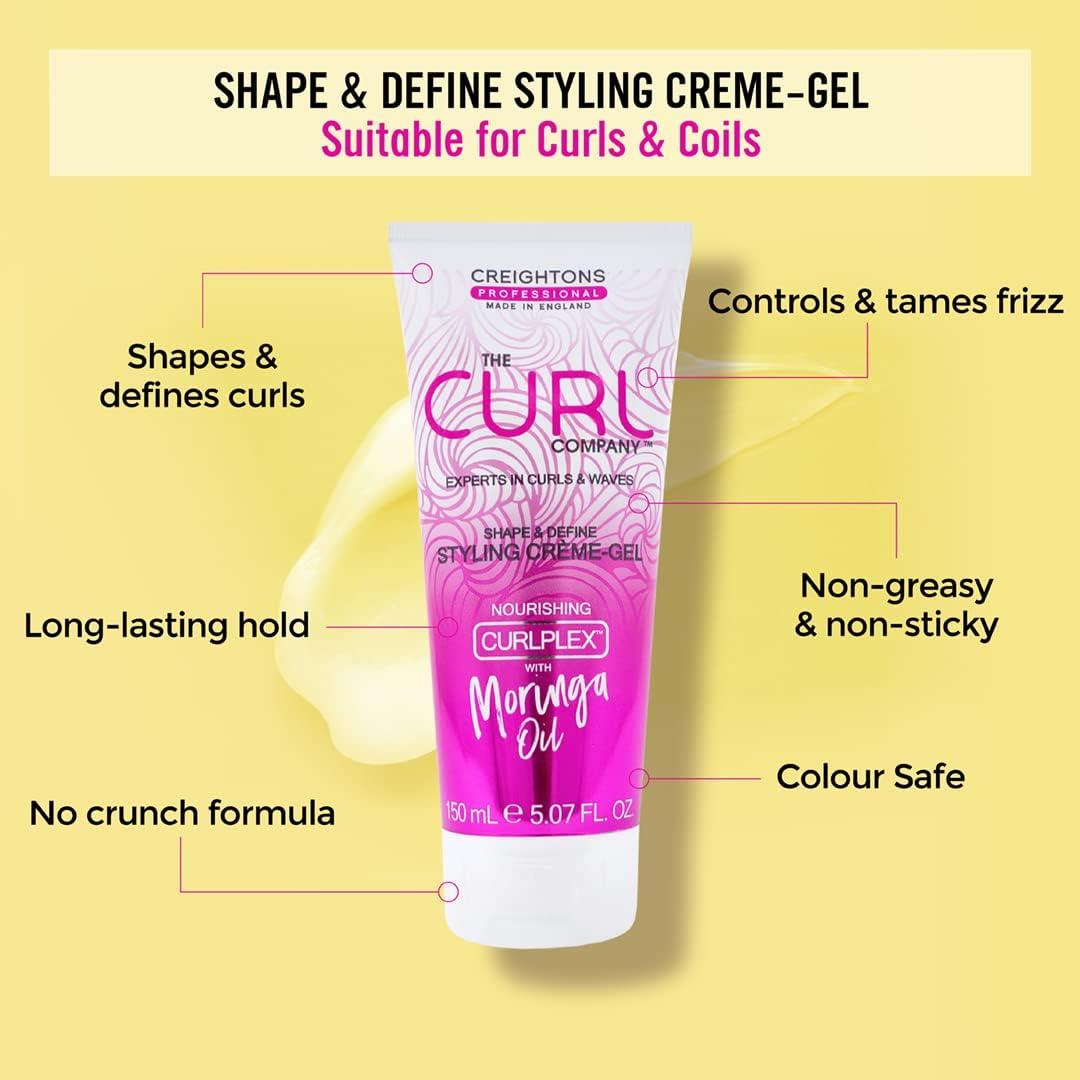 The Curl Company Shape and Define Styling Cr me-Gel (150 ml) - Curly ...