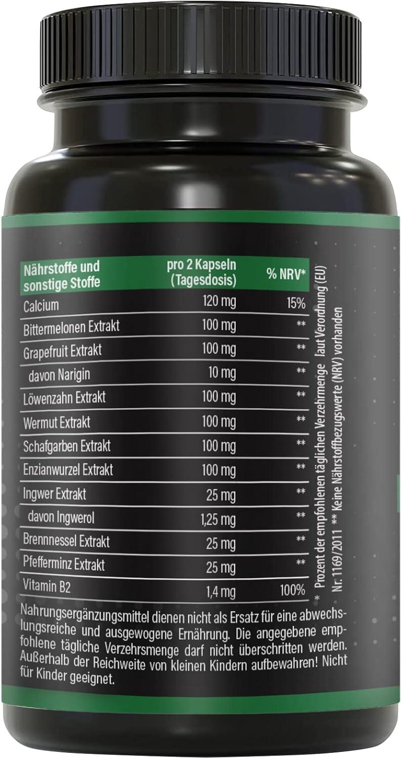 Bitter Brnr Bitter Fabrics Formula & Metabolism Complex | 120 Capsules ...