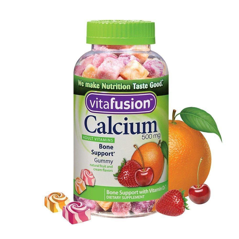 Vitafusion Adults Calcium & Multivites Gummy Vitamins - 500g & 250g ...