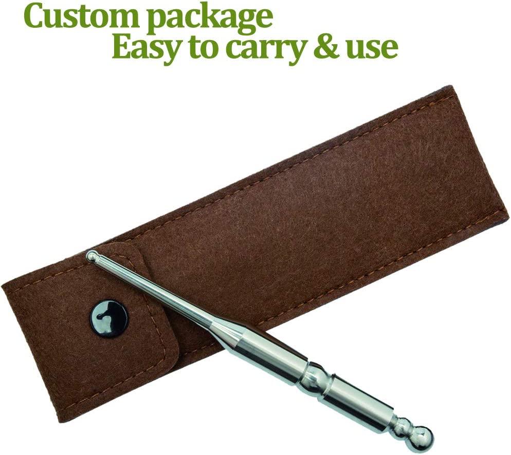 Stainless Steel Acupressure Pen for Trigger Point Massage - Reflexology ...
