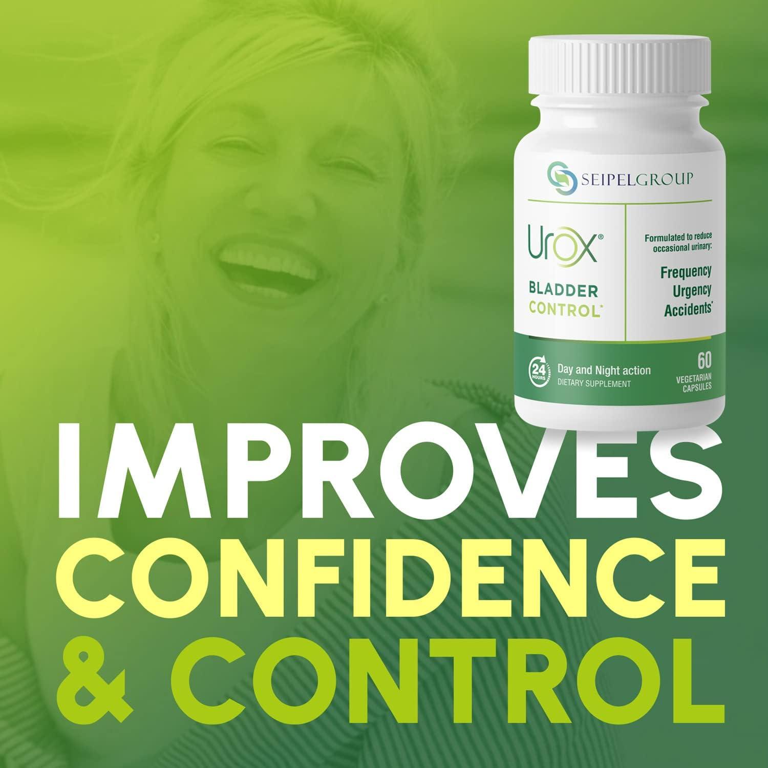 UROX Bladder Control Supplement for Men & Women - Reduce Urinary ...
