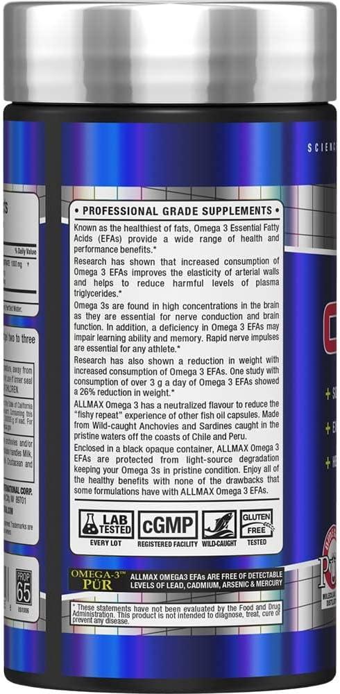 ALLMAX Nutrition - Creatine 3000 Creatine Monohydrate Capsules for ...