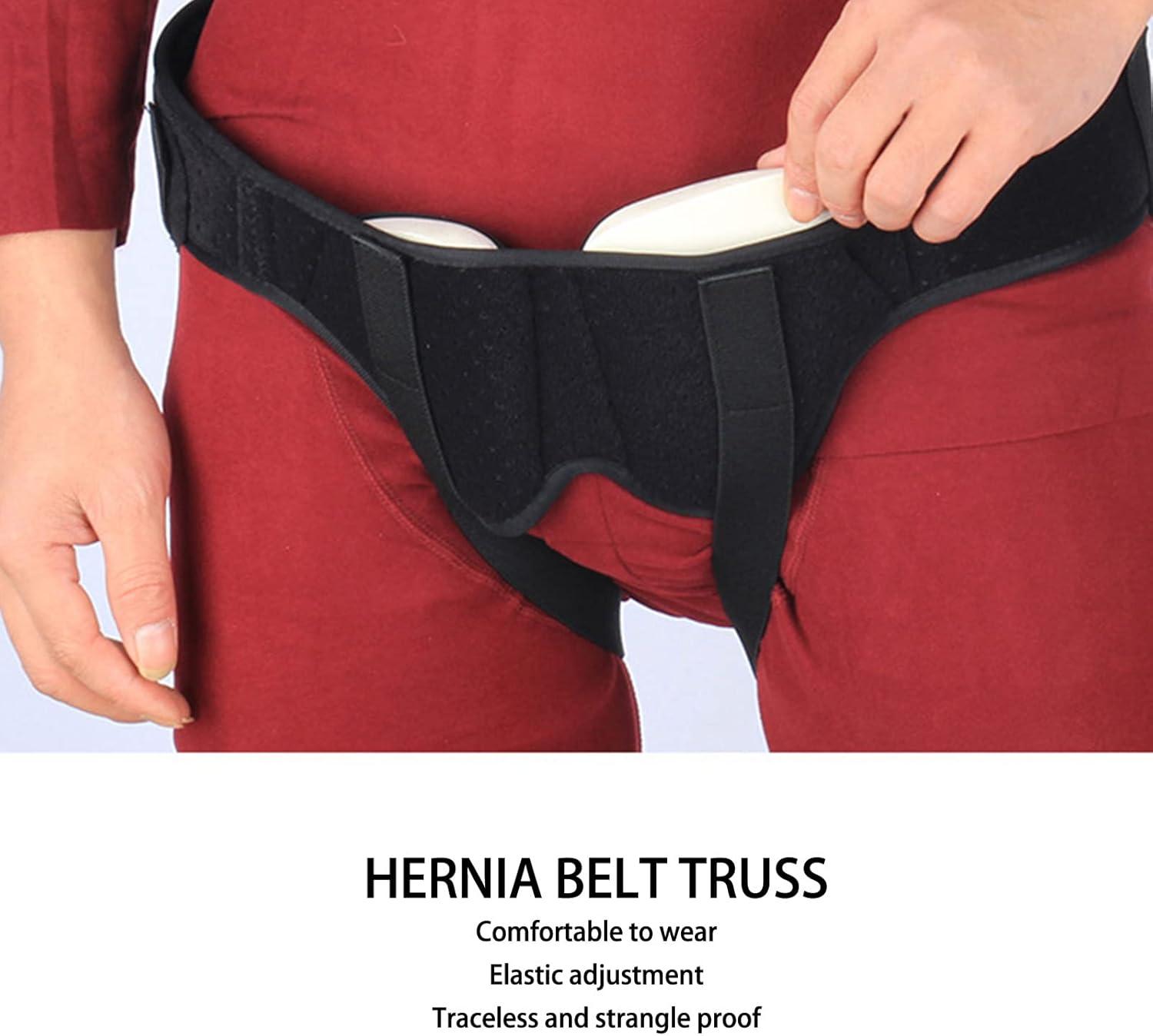 Fybida Inguinal Hernia Support Brace - Adjustable Double Compression ...