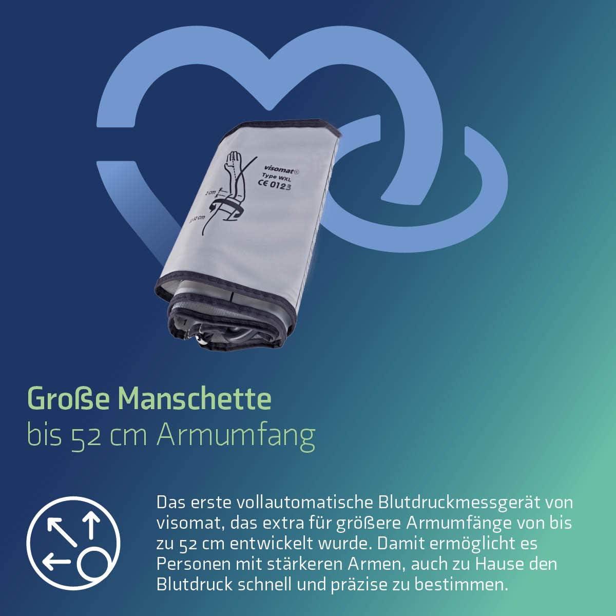 Buy Visomat 24076 Comfort XXL Blood Pressure Monitor | Upper Arm Cuff ...