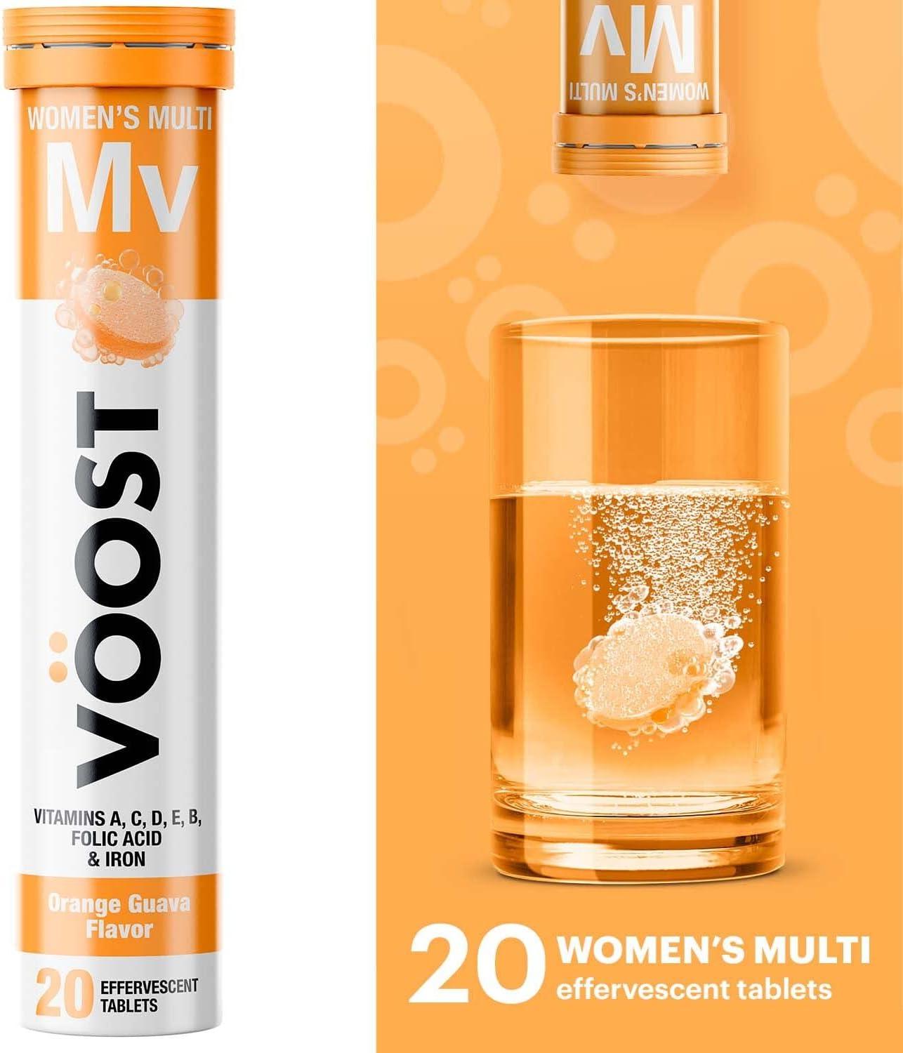 Voost Beauty Vitamin & Women's Multivitamin Effervescent Drink Tablets ...