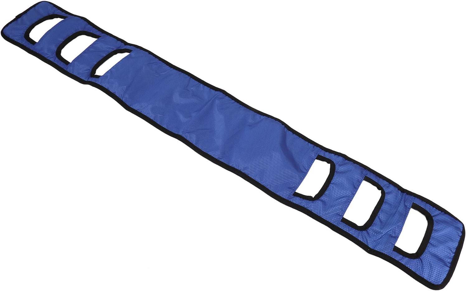 Patient Transfer Belt Mobility Aid - Blue Gait Belt for Safe Patient ...