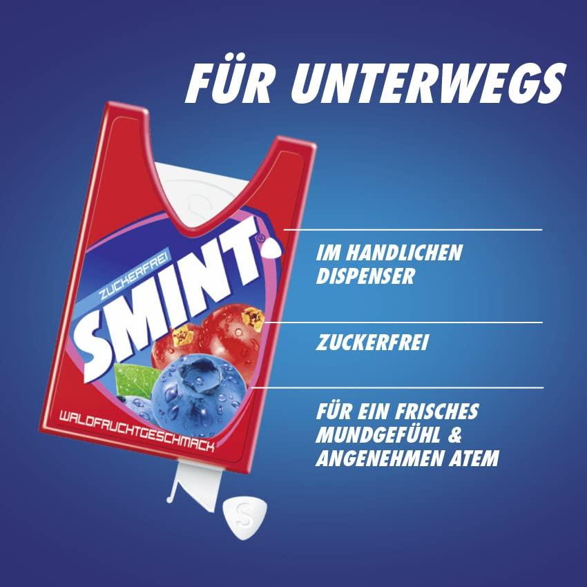Smint Waldfruch Sugar-Free Wildberry Mints - 12 Dispensers (40 ...