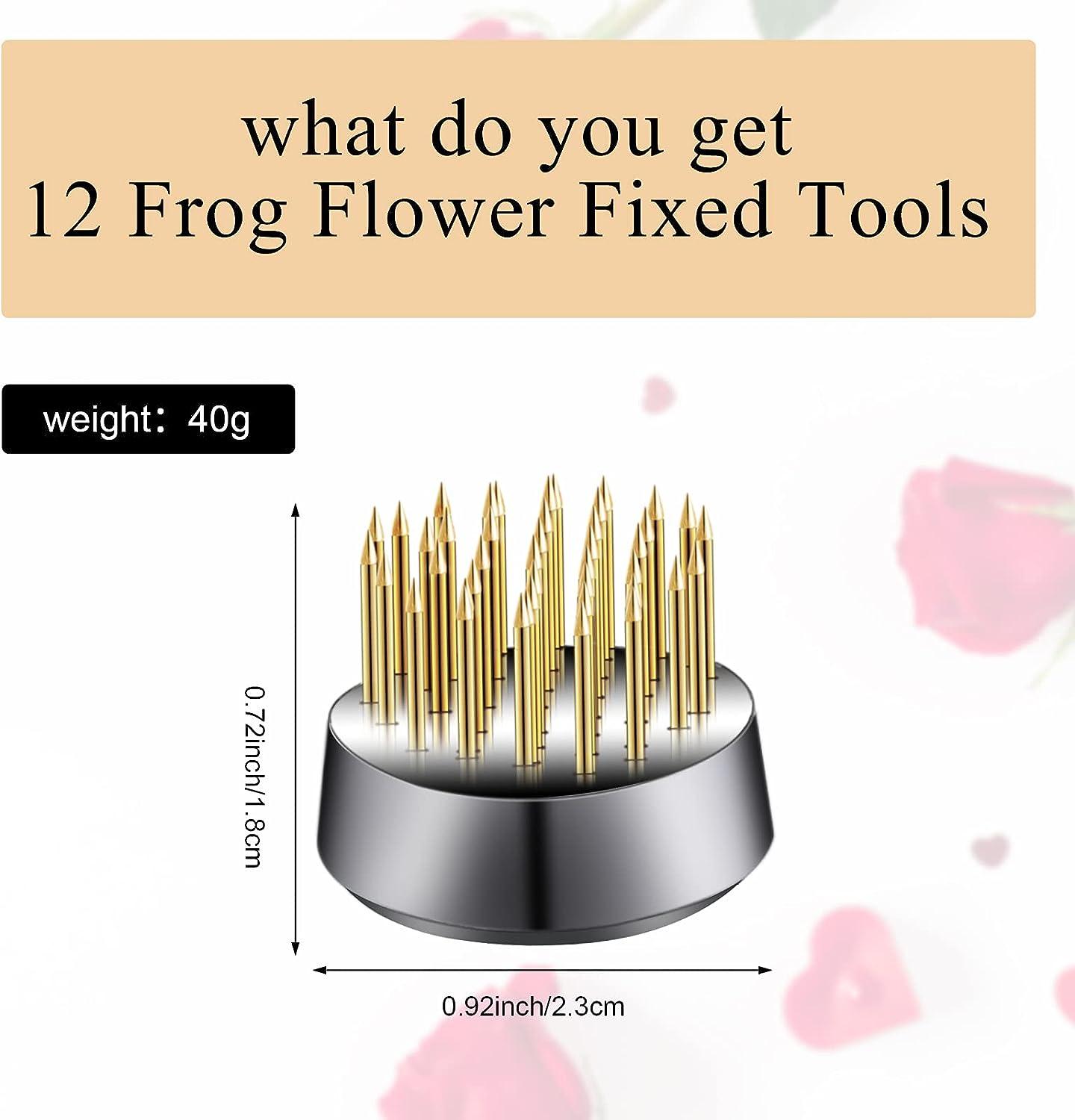 12-Piece Flower Frog Holder Set for Floral Arrangement and Plant ...