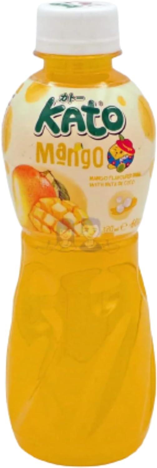 KATO Fruit Juice Drink with Nata De Coco Assorted Flavours - Pack of 5 ...