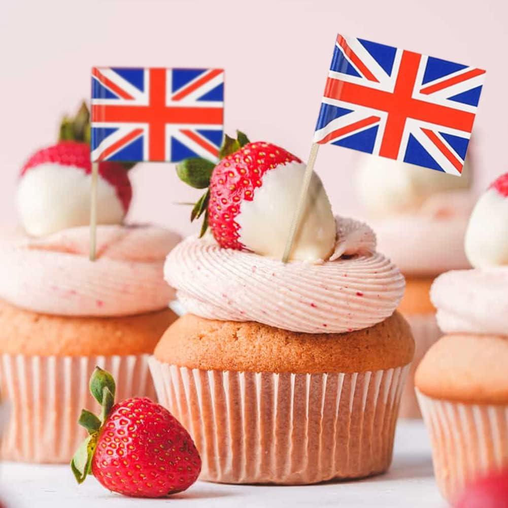 UK Flag Toothpicks (100) | British Themed Party Supplies | Buy Now with ...