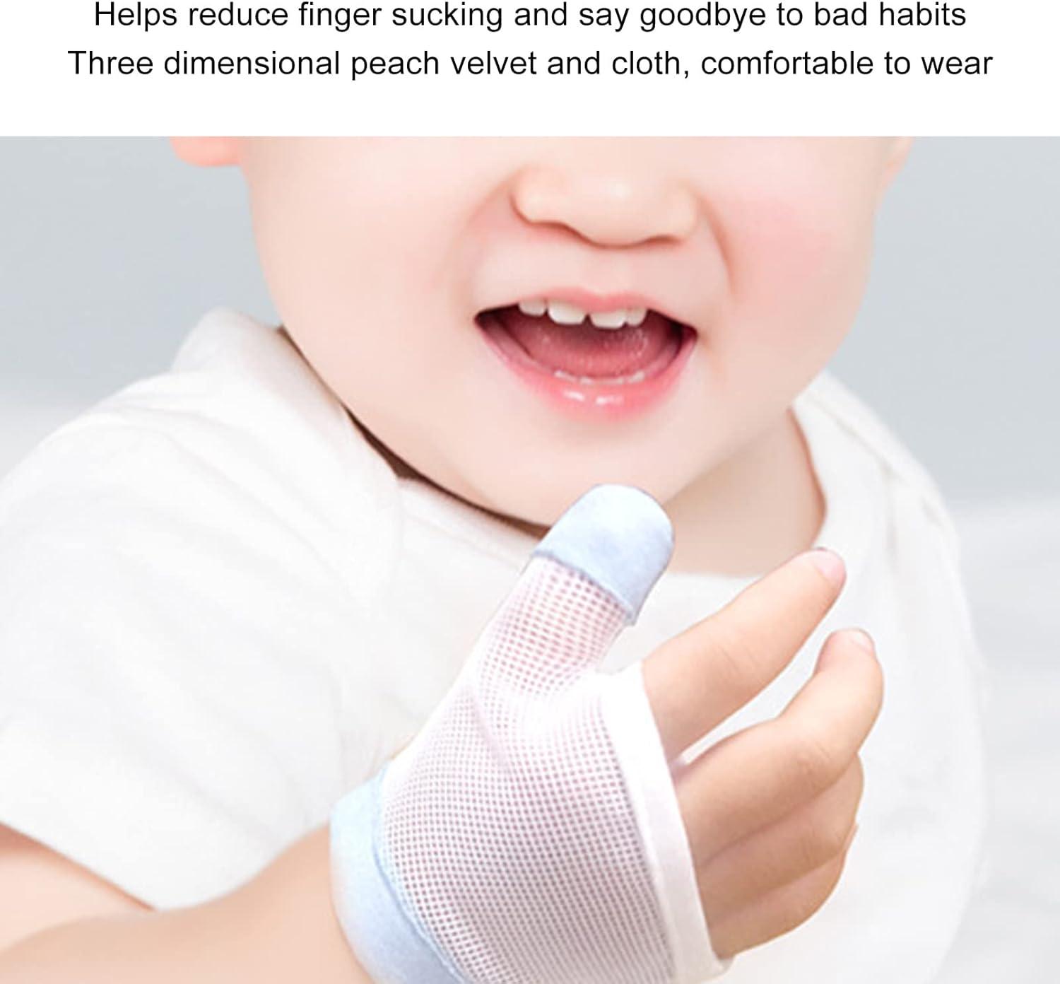 Three-Sailing Thumb Sucking Stop: Finger Protection Glove & Bite Ring ...