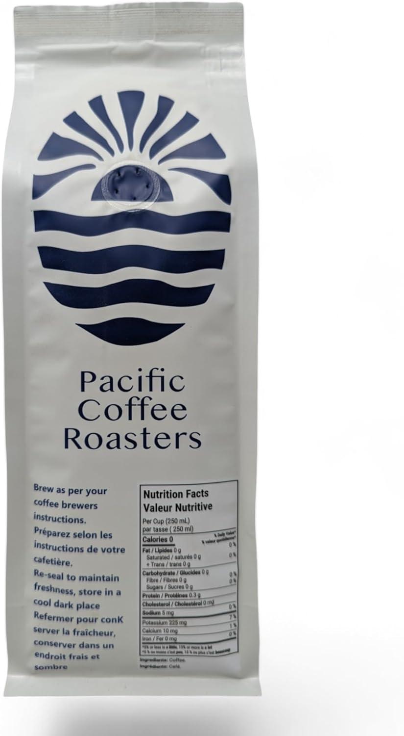 Pacific Coffee Roasters Organic Italian Roast 340g Fair Trade Italian ...