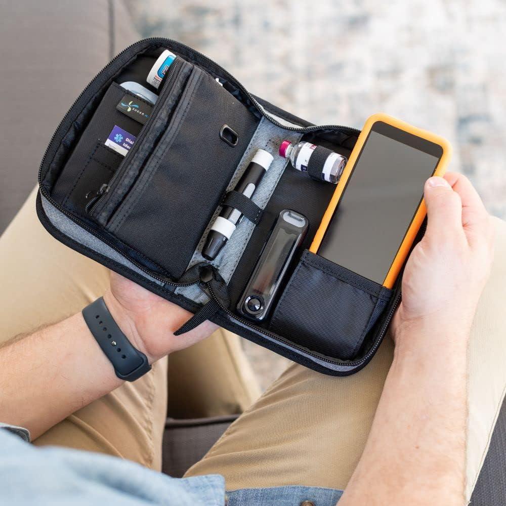 Greyton Omnipod Supply Case - Diabetes Supply Bag for Omnipod 5 ...