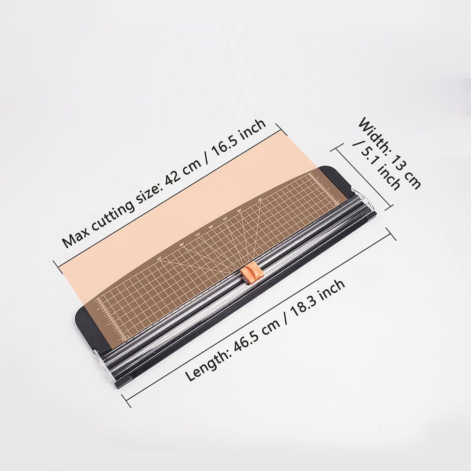 ZEQUAN A3 Paper Cutter Portable Trimmer - 18 inch Paper Trimmer for ...