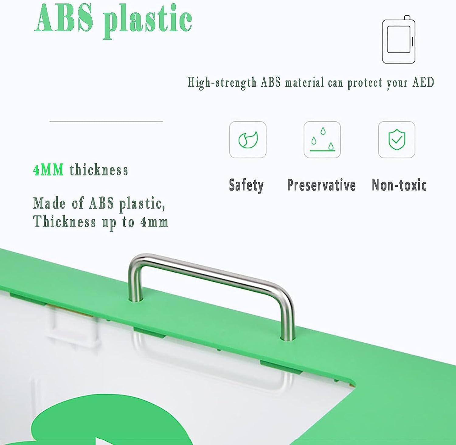 Yehozz AED Defibrillator Storage Cabinet | Wall-Mounted Heart ...