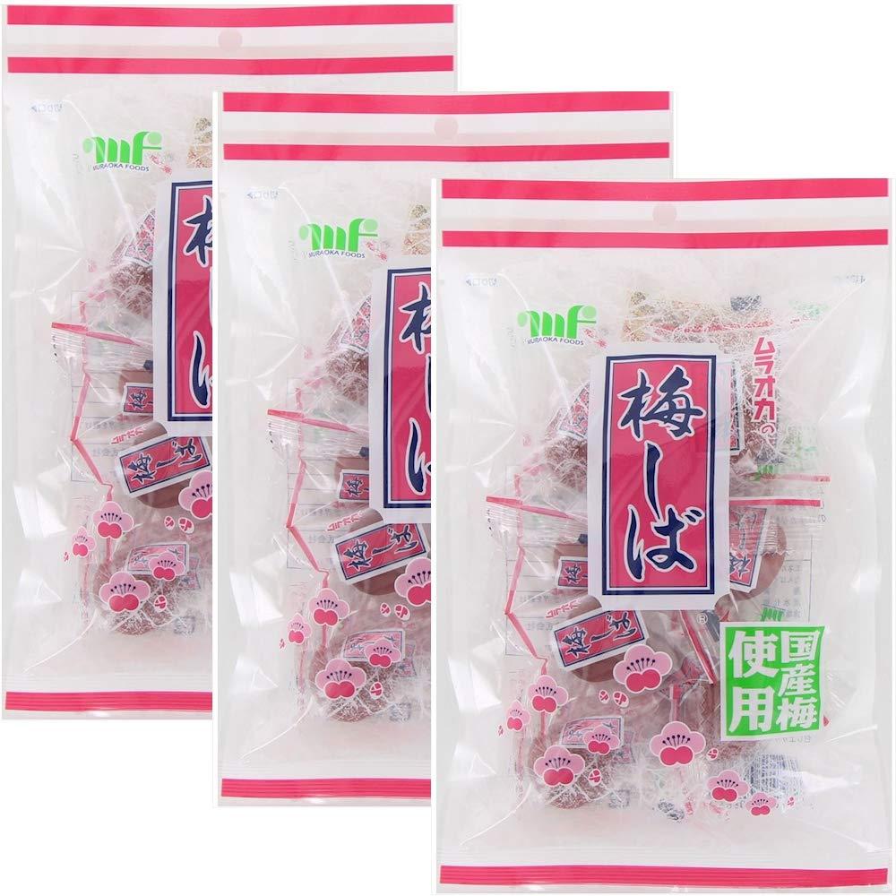 Umeshiba Pickled Plum Japanese Umeboshi Snack - 3 Crunchy Pickled Plum ...