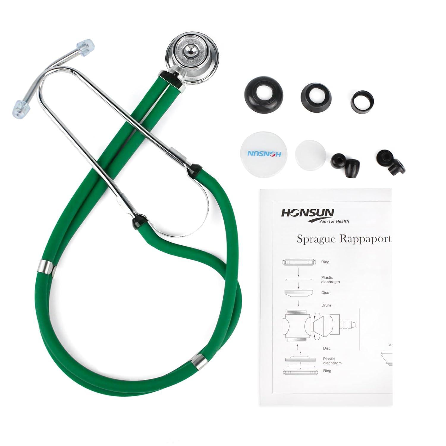 HONSUN Sprague Rappaport Dual Head Stethoscope - Professional ...