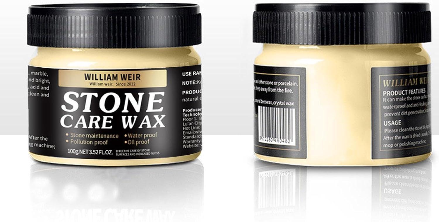Stone Care Wax 100g | Premium Polishing Wax for Granite Marble ...