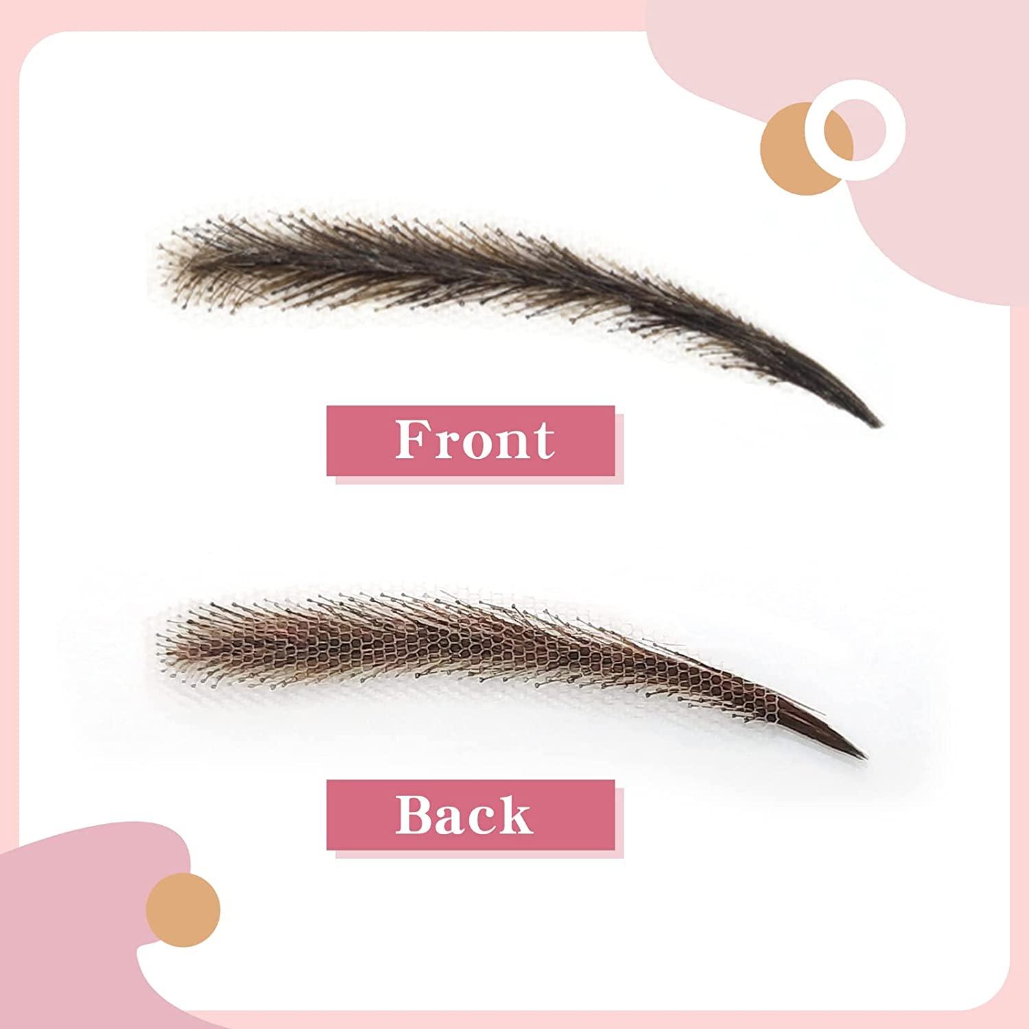 Vlasy Handmade Women's Human Hair False Eyebrows - Natural Lace ...