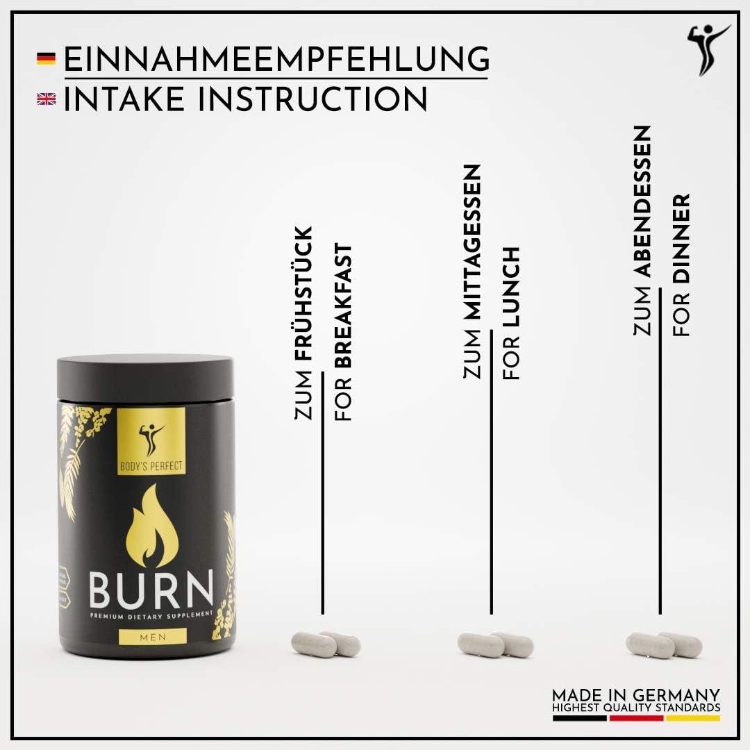 BODYS PERFECT Capsules for Men - 120 Capsules with 20 Powerful ...