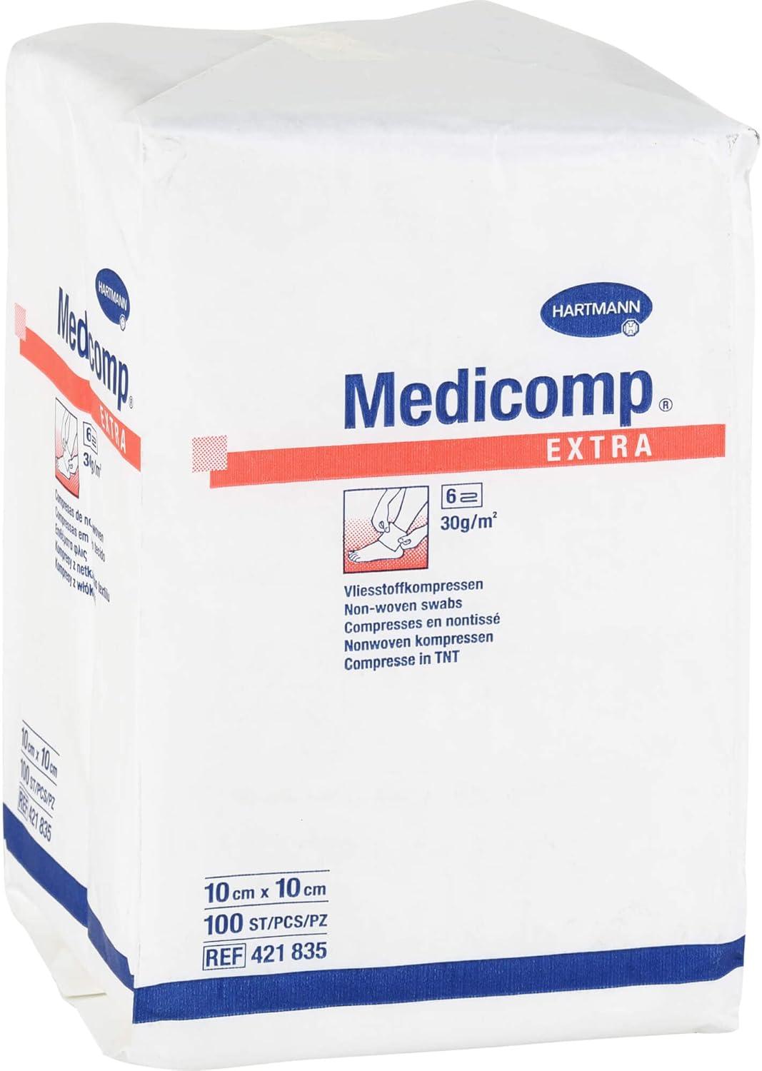 Medicomp Extra Compress 10x10cm Non-Sterile | High-Quality Wound Care ...