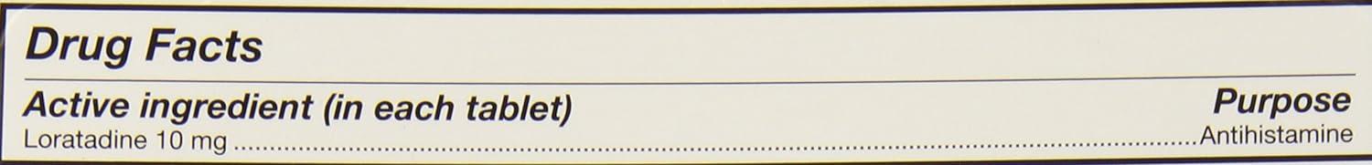 Kirkland Signature Non Drowsy Allerclear Loratadine Tablets 10mg - 365 ...