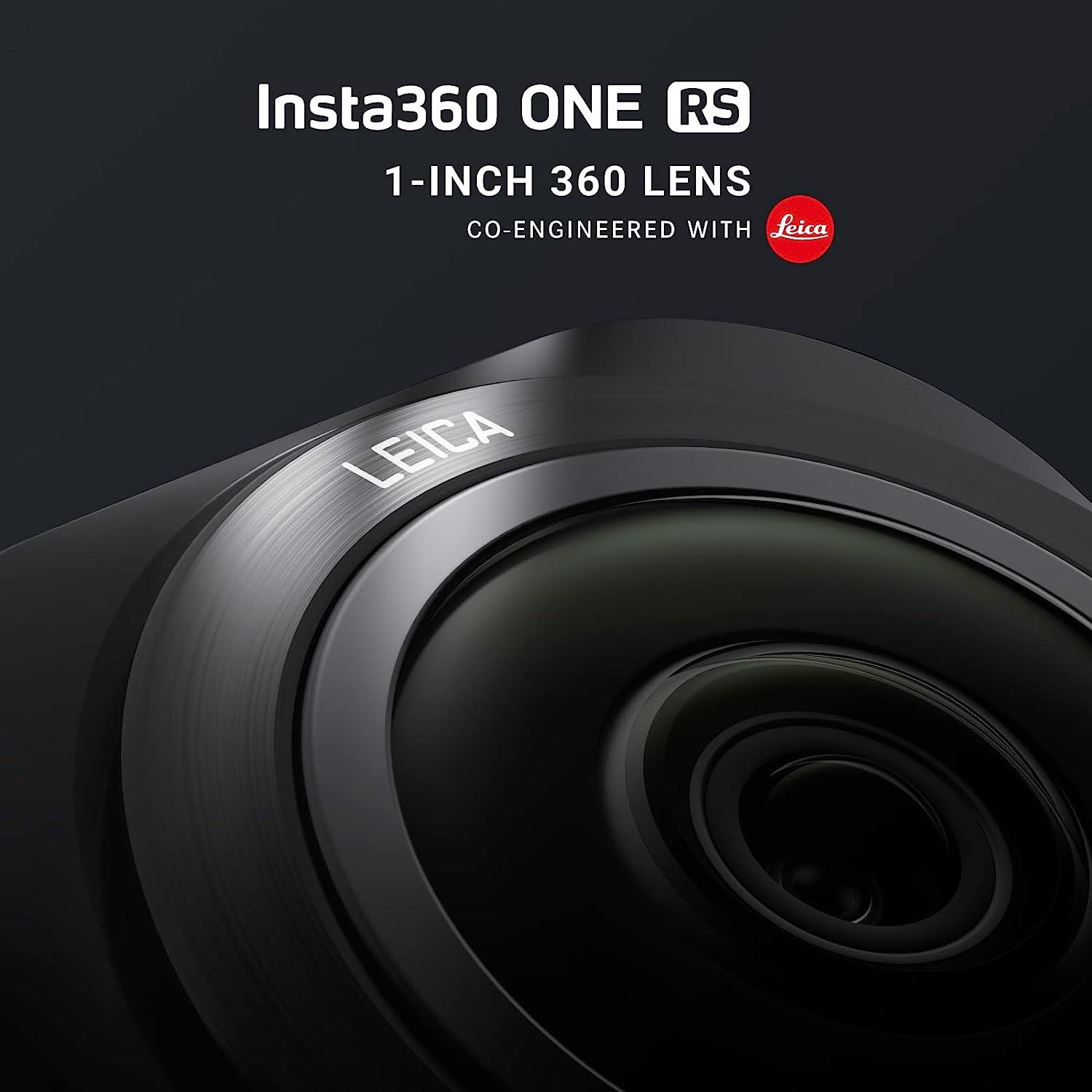 Insta360 ONE RS 1-Inch 360 Edition - 6K Dual 1-Inch Sensors Camera co-engineered with Leica ...