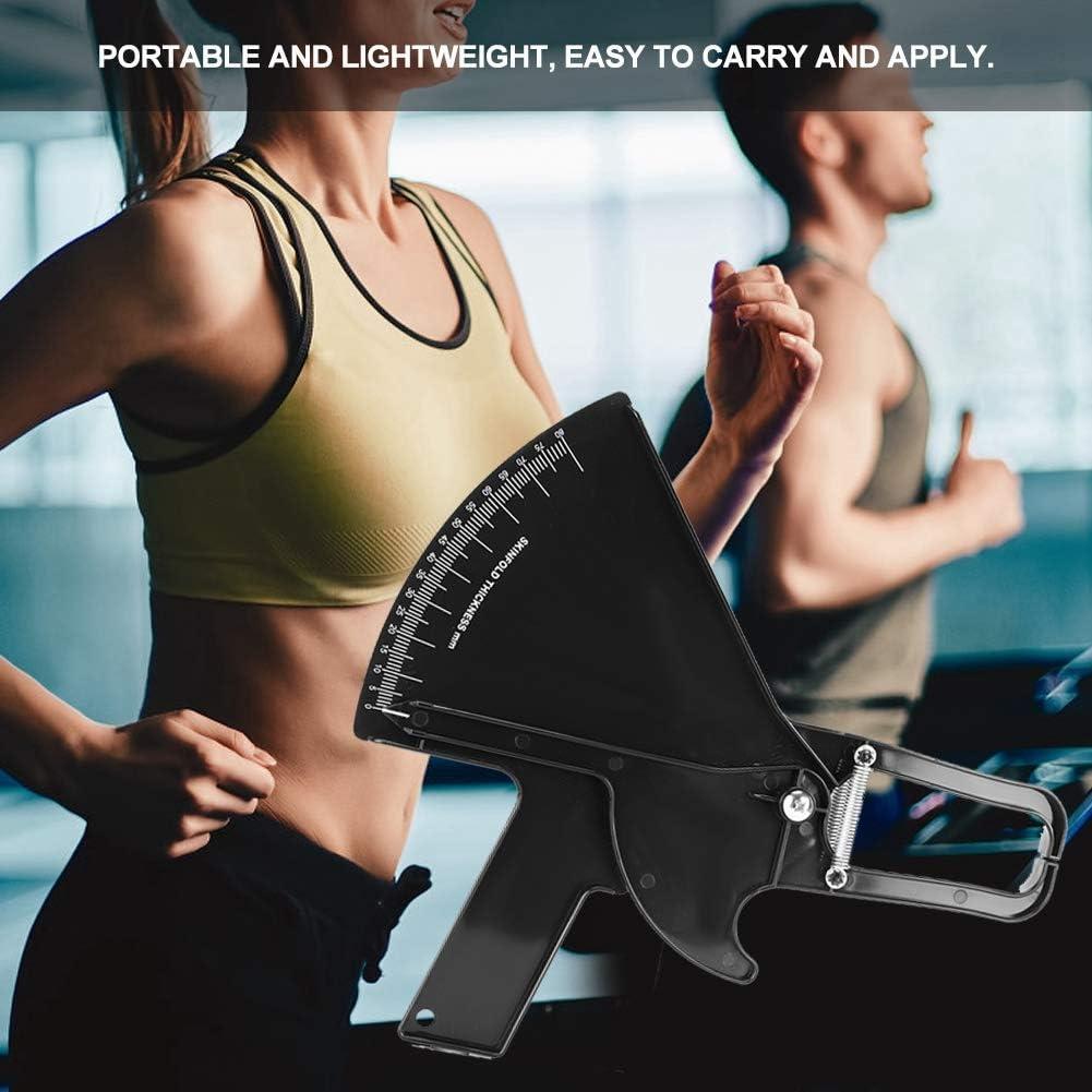 Body Fat Caliper with Clear Scale Body Measurement Tape Fat Caliper ...