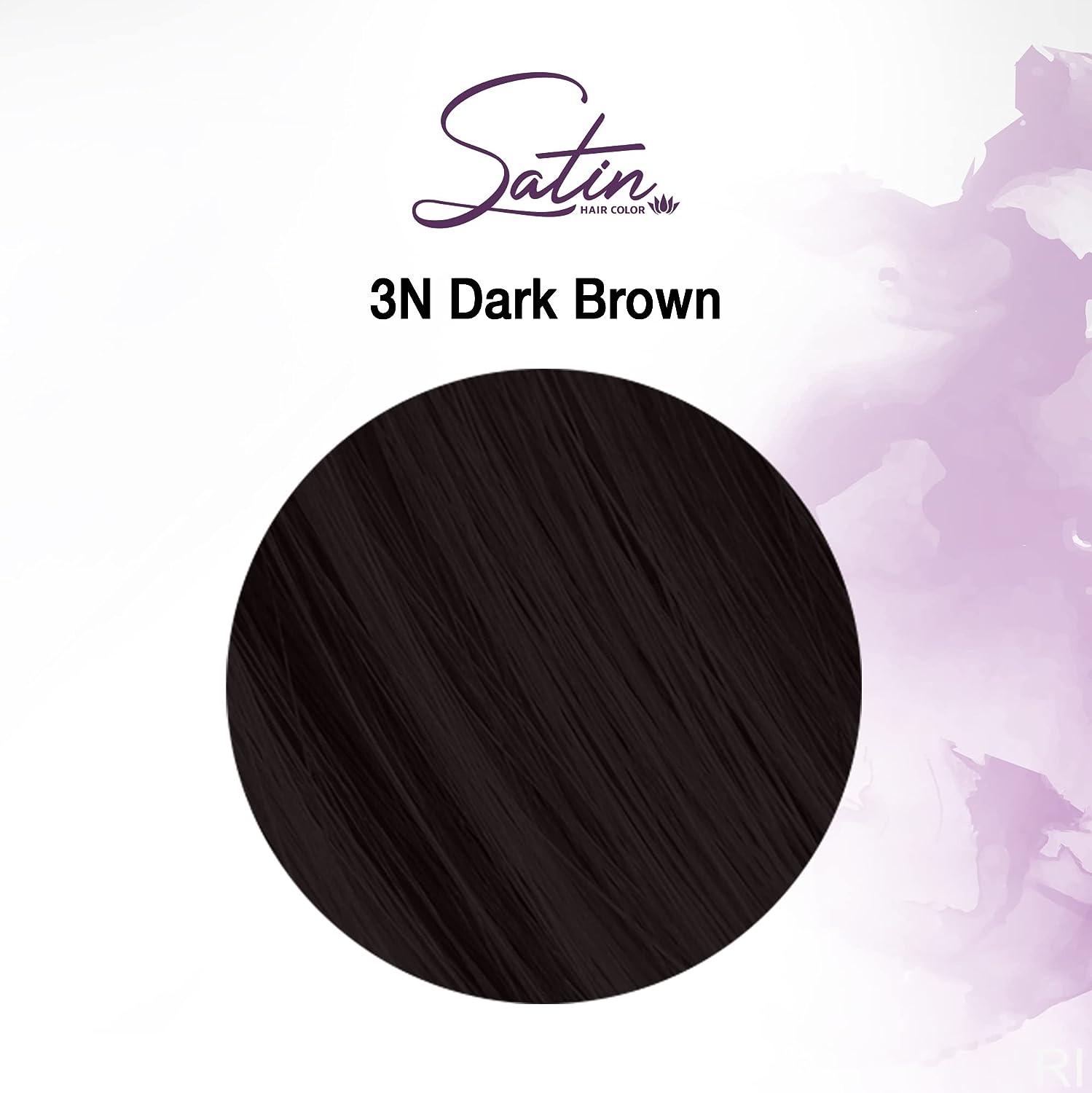 Satin Hair Color 3N Dark Brown - Ultra Vivid Fashion Colors | Buy Now ...