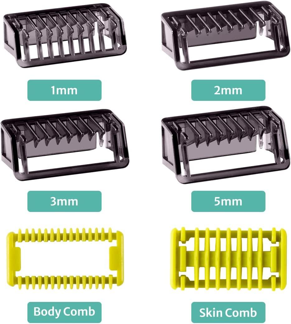 6Pcs Guide Combs for Philips One Blade & One Blade Pro QP Series ...