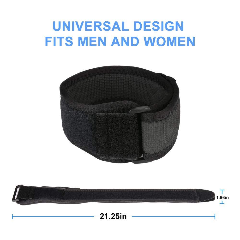 supregear IT Band Strap Adjustable Iliotibial Knee Thigh Hip & ITB ...