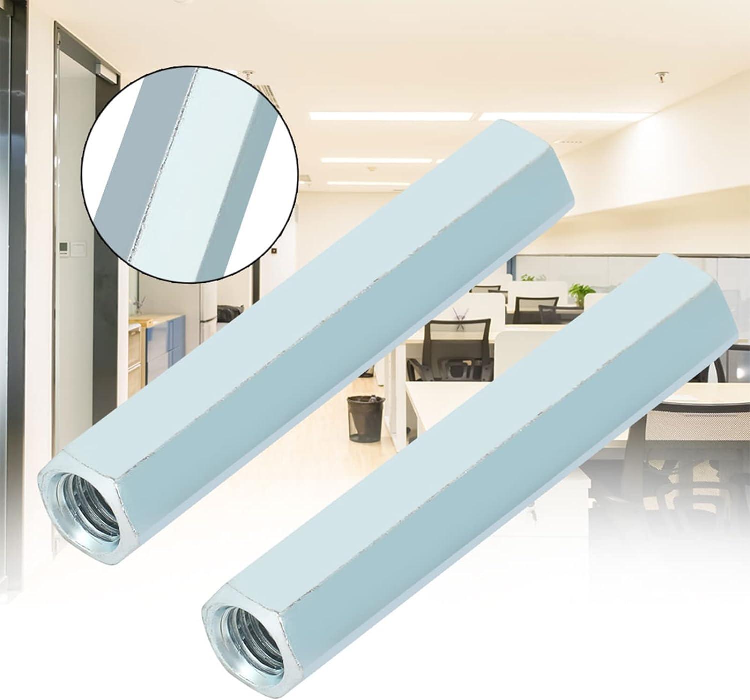 2pcs M8 * 66 Long Rod Nut Hex Hexagonal Sleeve Nut Standoff Threaded ...