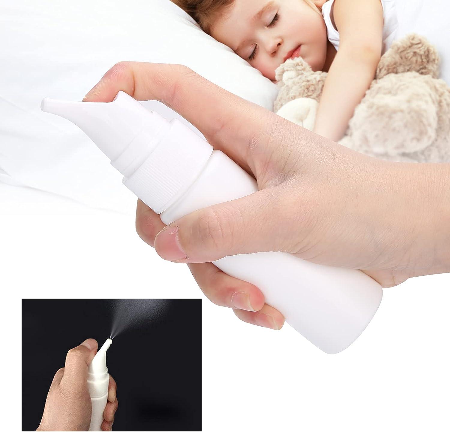 YUYTE Rhinitis Spray Bottle 70ml - Empty Nasal Wash Saline Spray for ...