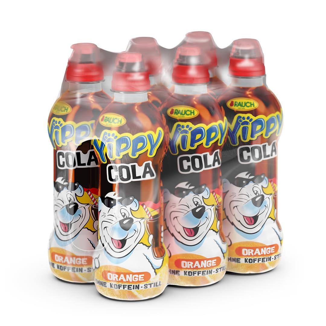 Rauch Yippy Orange Cola - Caffeine-Free 5% Fruit Content | 6x330ml PET ...