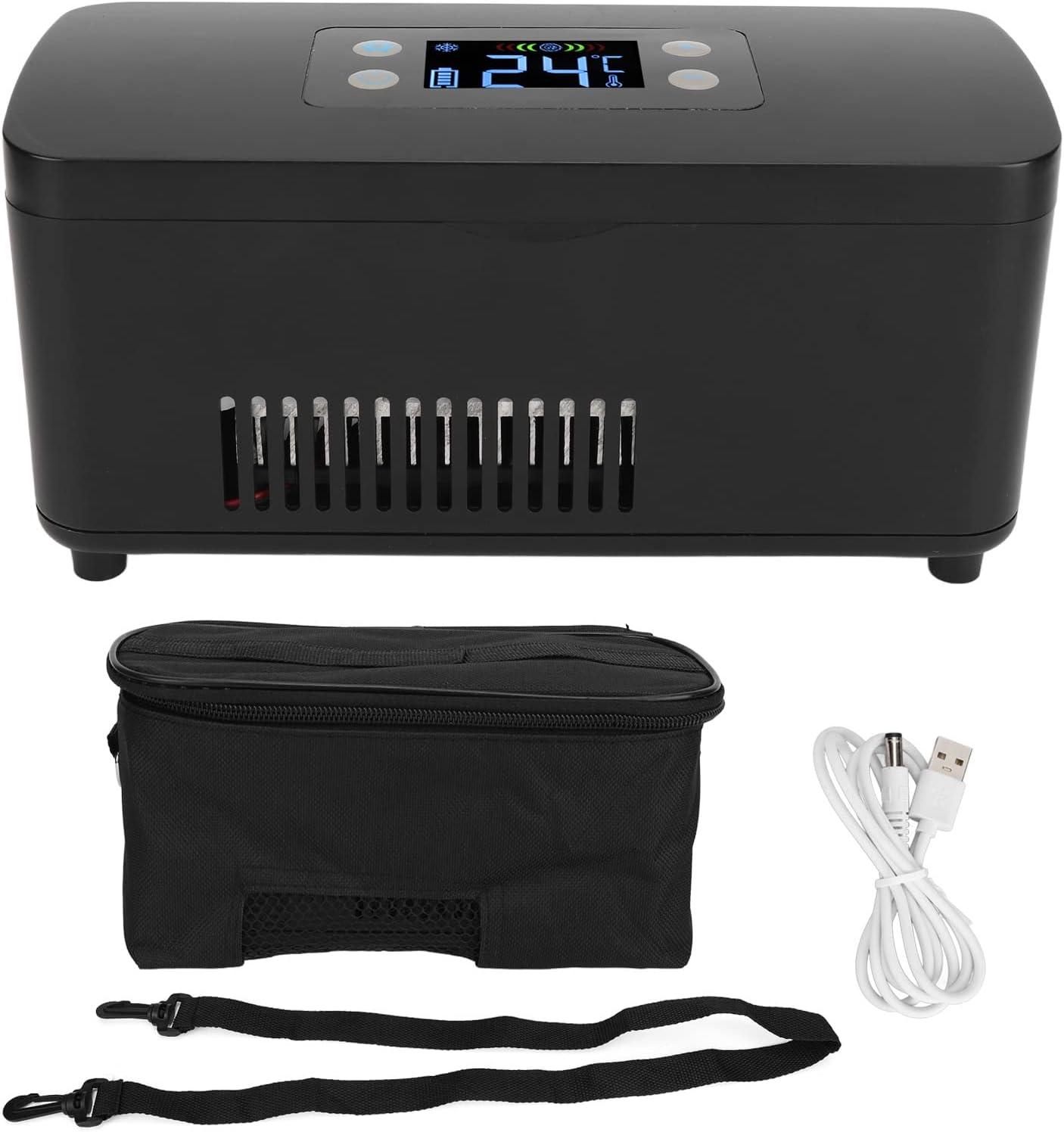 Insulin Cooling Box | Electric Refrigerator for 3 Mini Insulin Pens ...